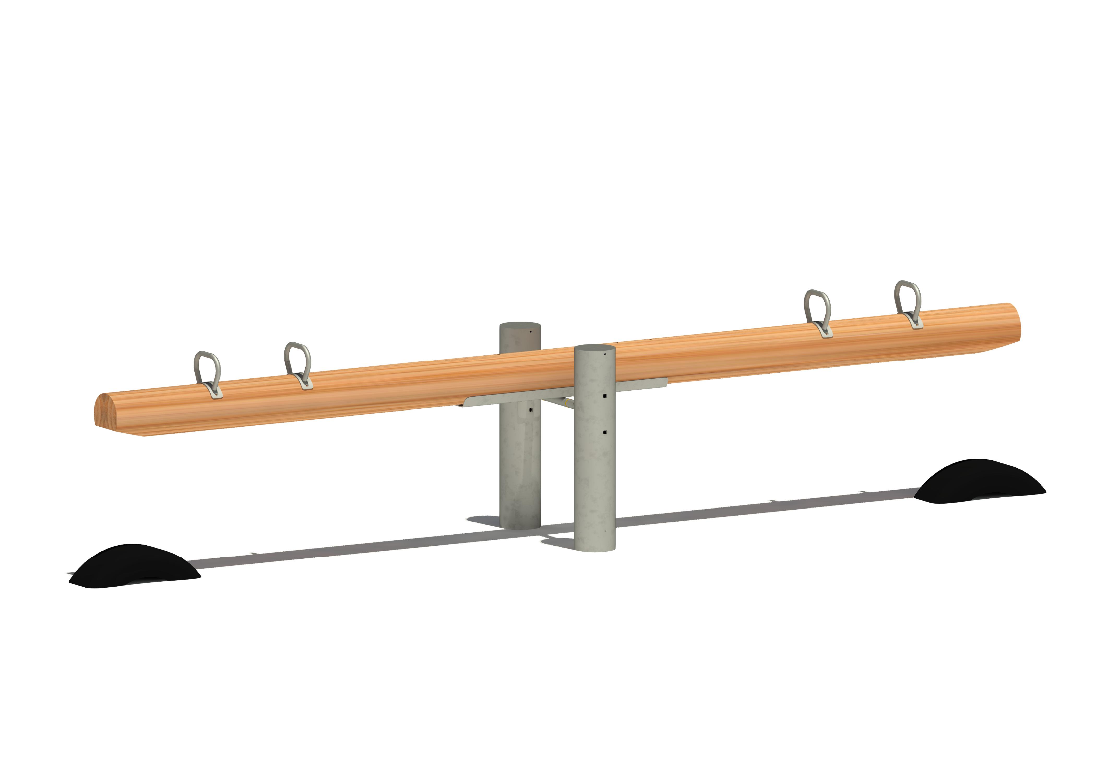 Wippe 4-sitzig 2201-18-4, Auslenkung 120 cm, Wippgeräte, Wippen ...