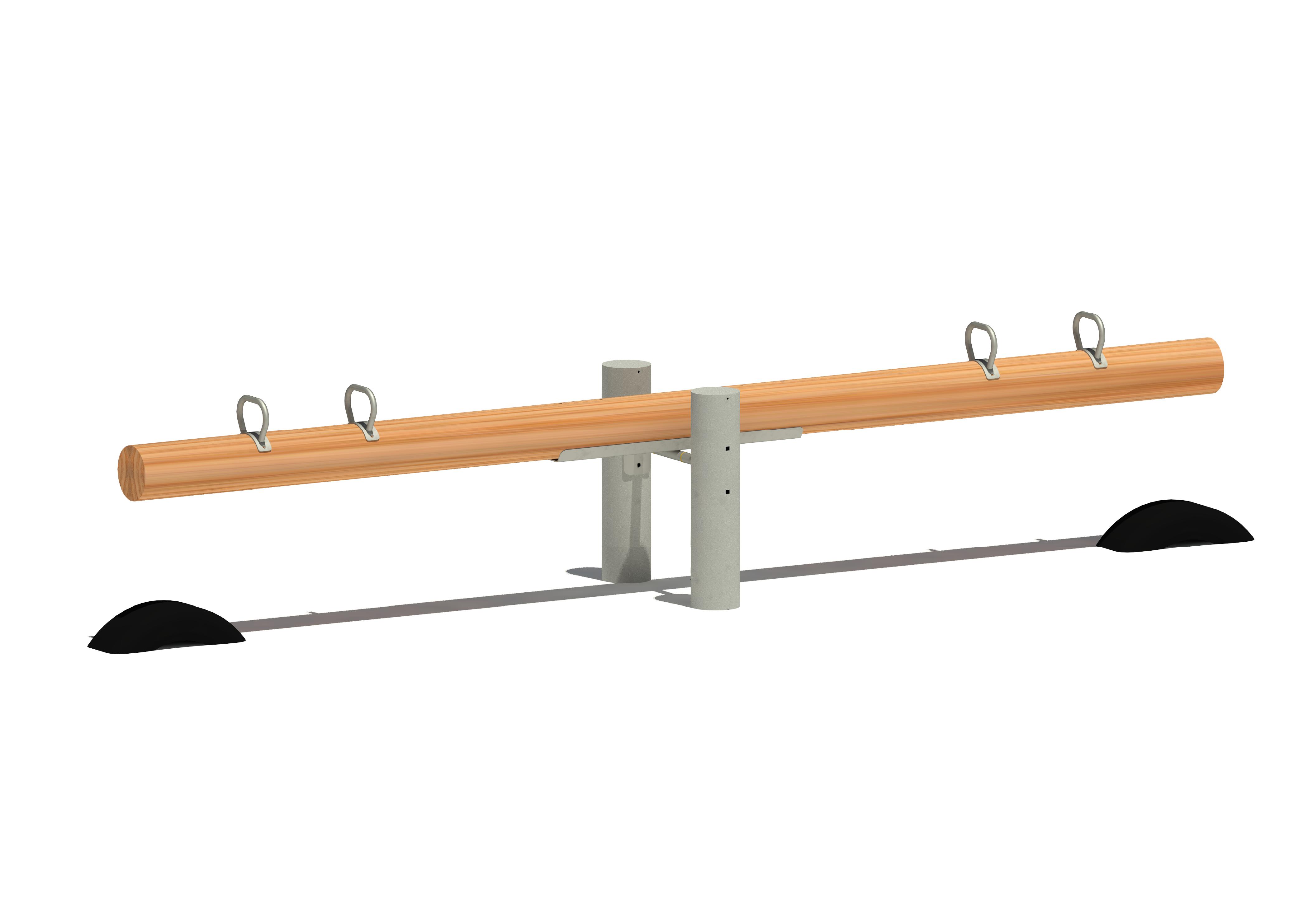 Wippe 4-sitzig 220-18-4, Auslenkung 100 cm, Wippgeräte, Wippen ...