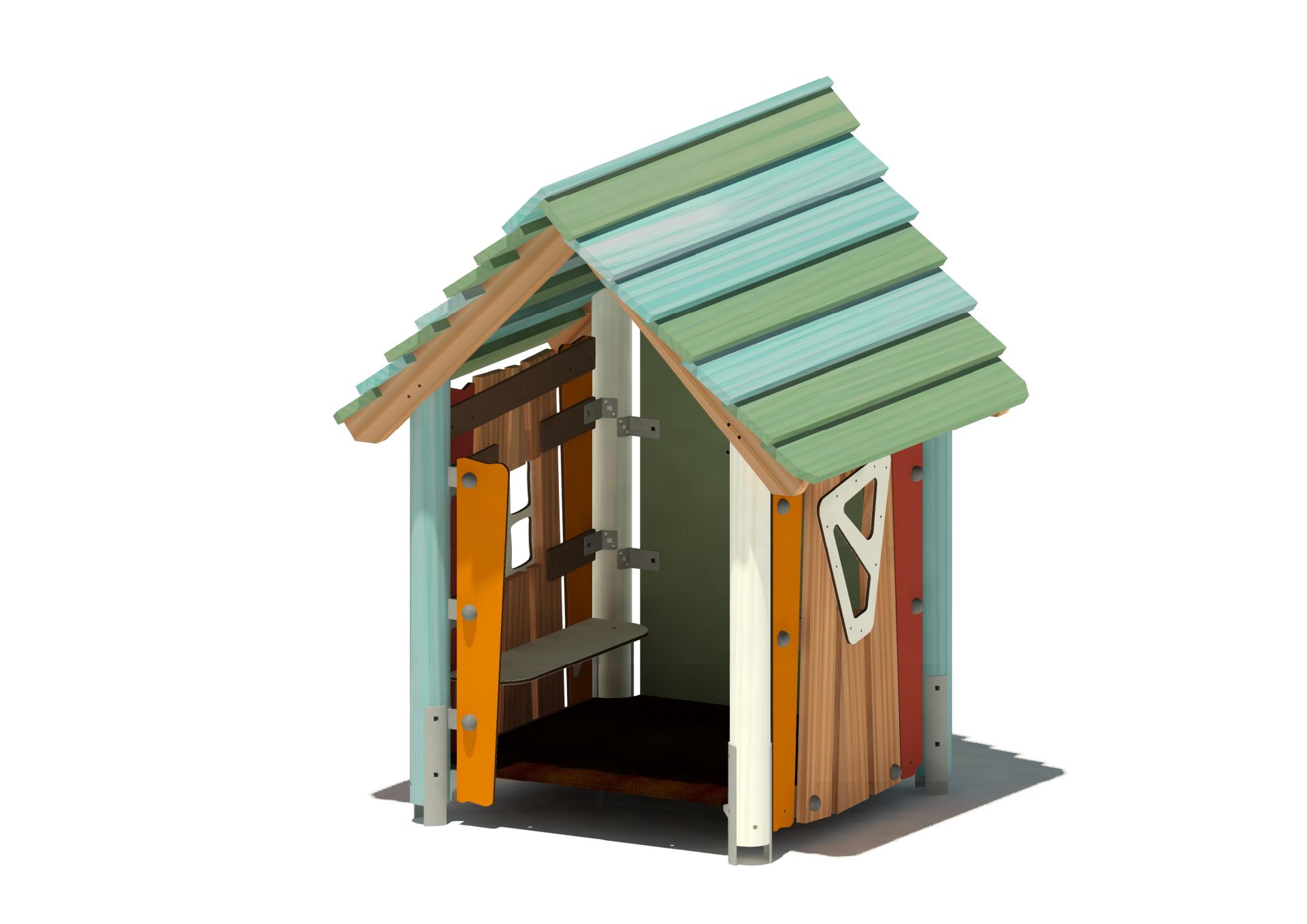 Spielhaus BAMZA Feli 59020 | Spielplatzgeräte Maier